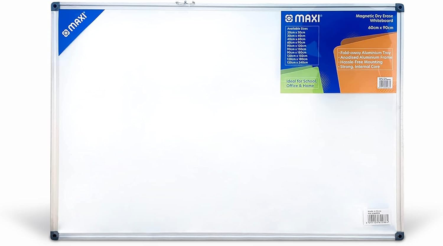 WHITE BOARD (60X90) MAGNETIC SINGLE SIDE – AL NAHAR STATIONERY