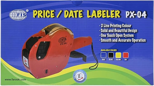 FIS Price/Date Label Machine 2 Line Printing, – AL NAHAR STATIONERY