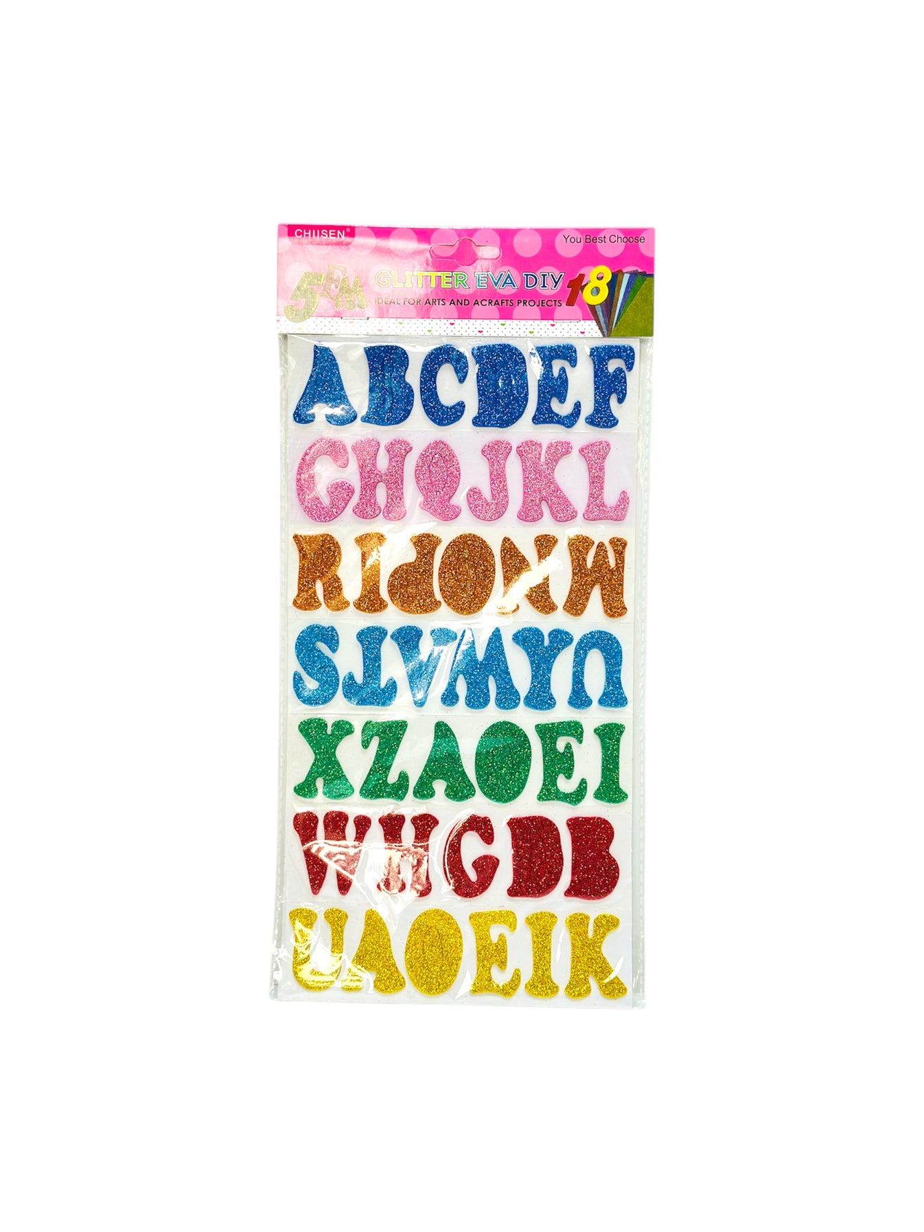 ENGLISH LETTER STICKER – AL NAHAR STATIONERY