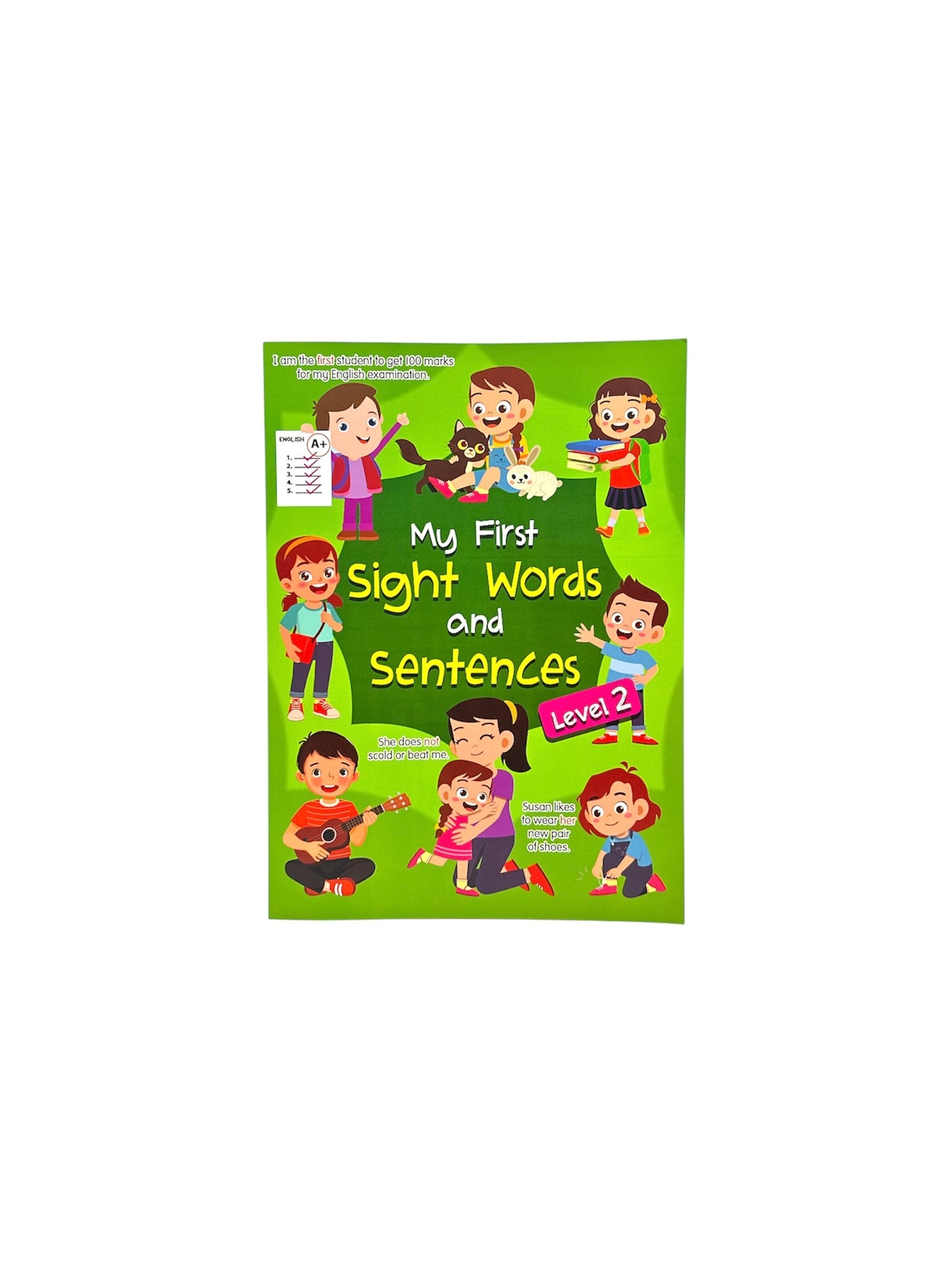 MY FIRST SIGHT WORDS AND SSENTENCES LEVEL 2 BOOK – AL NAHAR STATIONERY