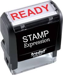 Automatic Inking Stamp Word (READY) – AL NAHAR STATIONERY